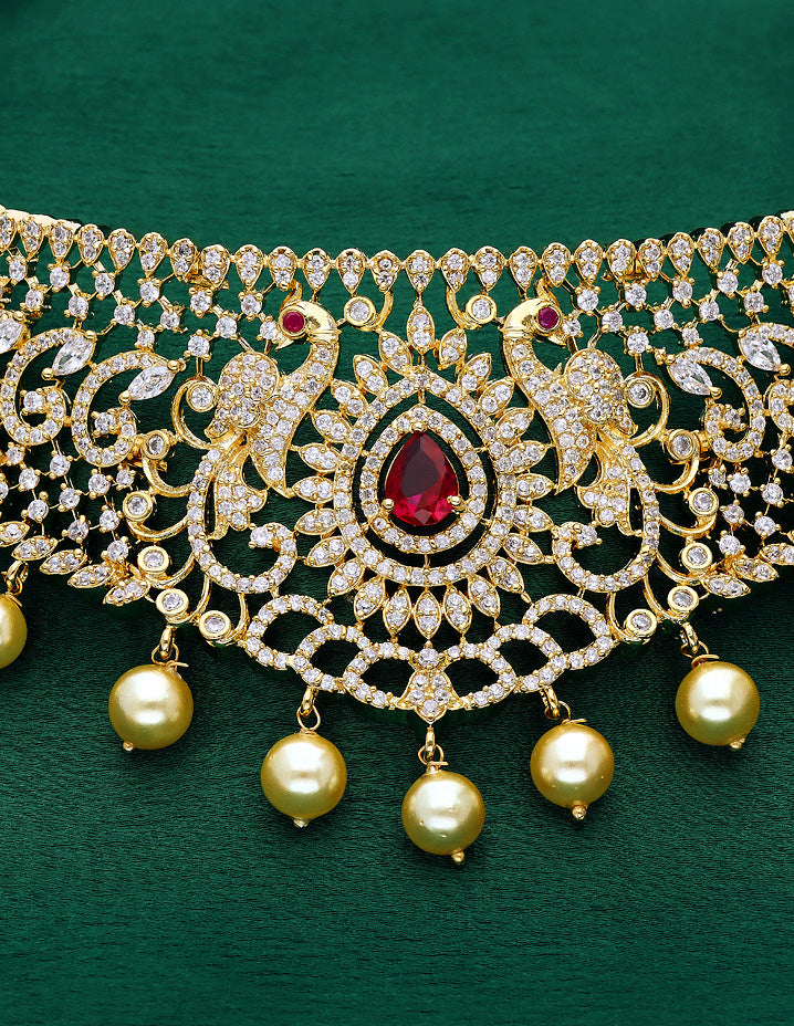 Choker Necklace _ Designer Jewellery Choker Set Online in Hyderabad ...