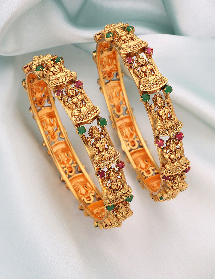 Stone Bangles Designs Online for Women | Buy Latest Bangles – Violet ...