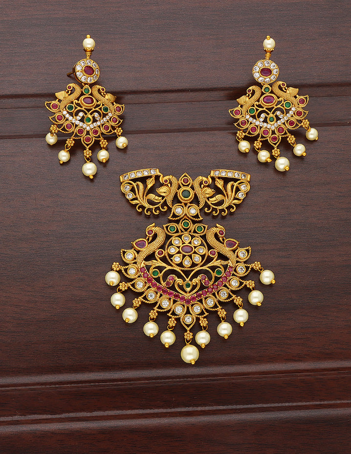 CZ Pendant Sets | Buy Pendant Sets for Women Online from Violet ...