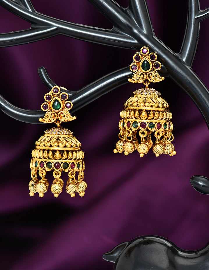 Diya Lamps – Violet & Purple Designer Fashion Jewellery