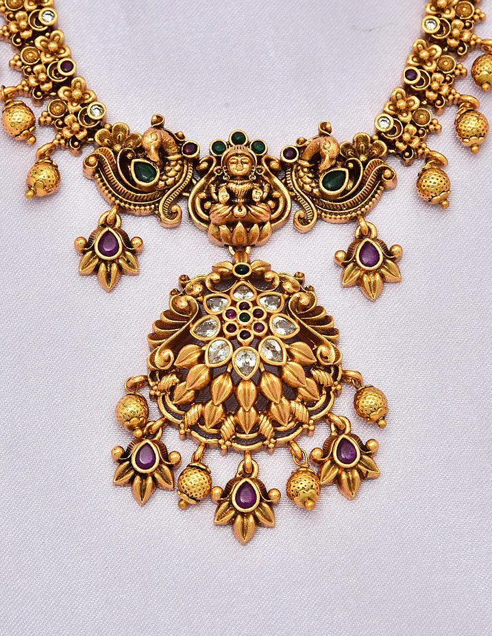 Kempu Necklace Sets – Violet & Purple Designer Fashion Jewellery