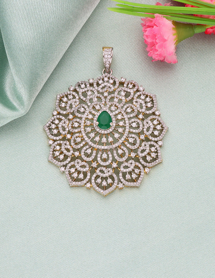 CZ Pendant Sets | Buy Pendant Sets for Women Online from Violet ...