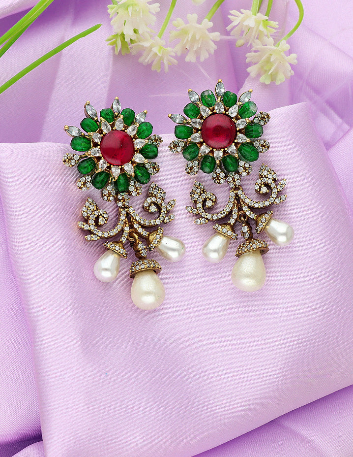 Latest Designer Fashion Earrings Online for Women at Violet and Purple ...